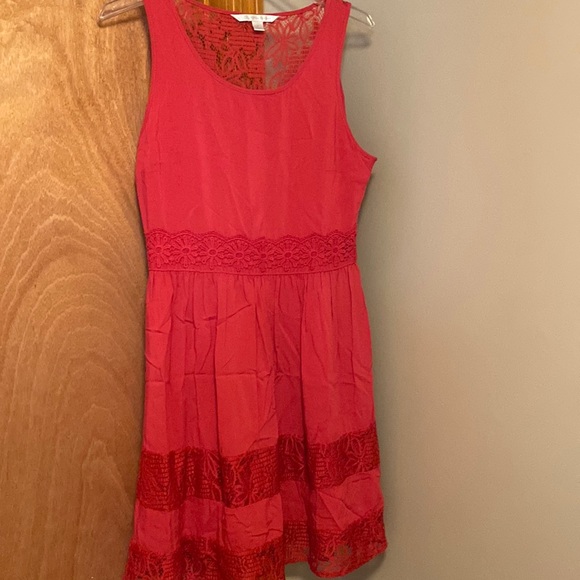 LC Lauren Conrad | Dresses | Womens Lauren Conrad Coral Dress With ...